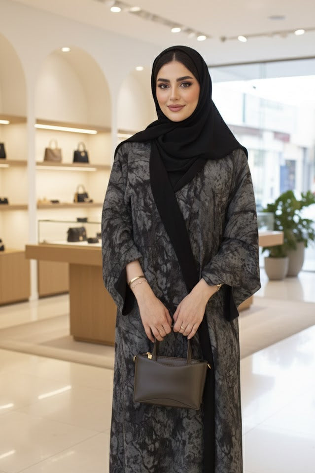 Midnight Veil Abaya – MOWAStyle
